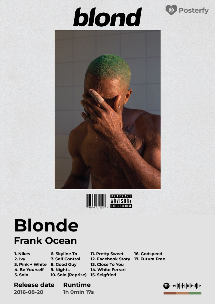 Posterfy - Free Album Poster Generator